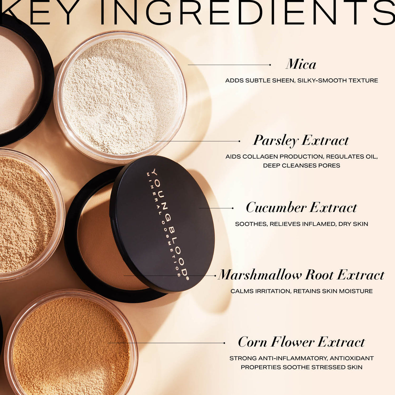 Loose Mineral Rice Powder | Youngblood Mineral Cosmetics