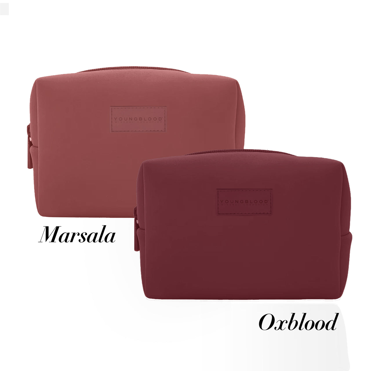 Limited Edition Neoprene Makeup Bag – Youngblood Mineral Cosmetics